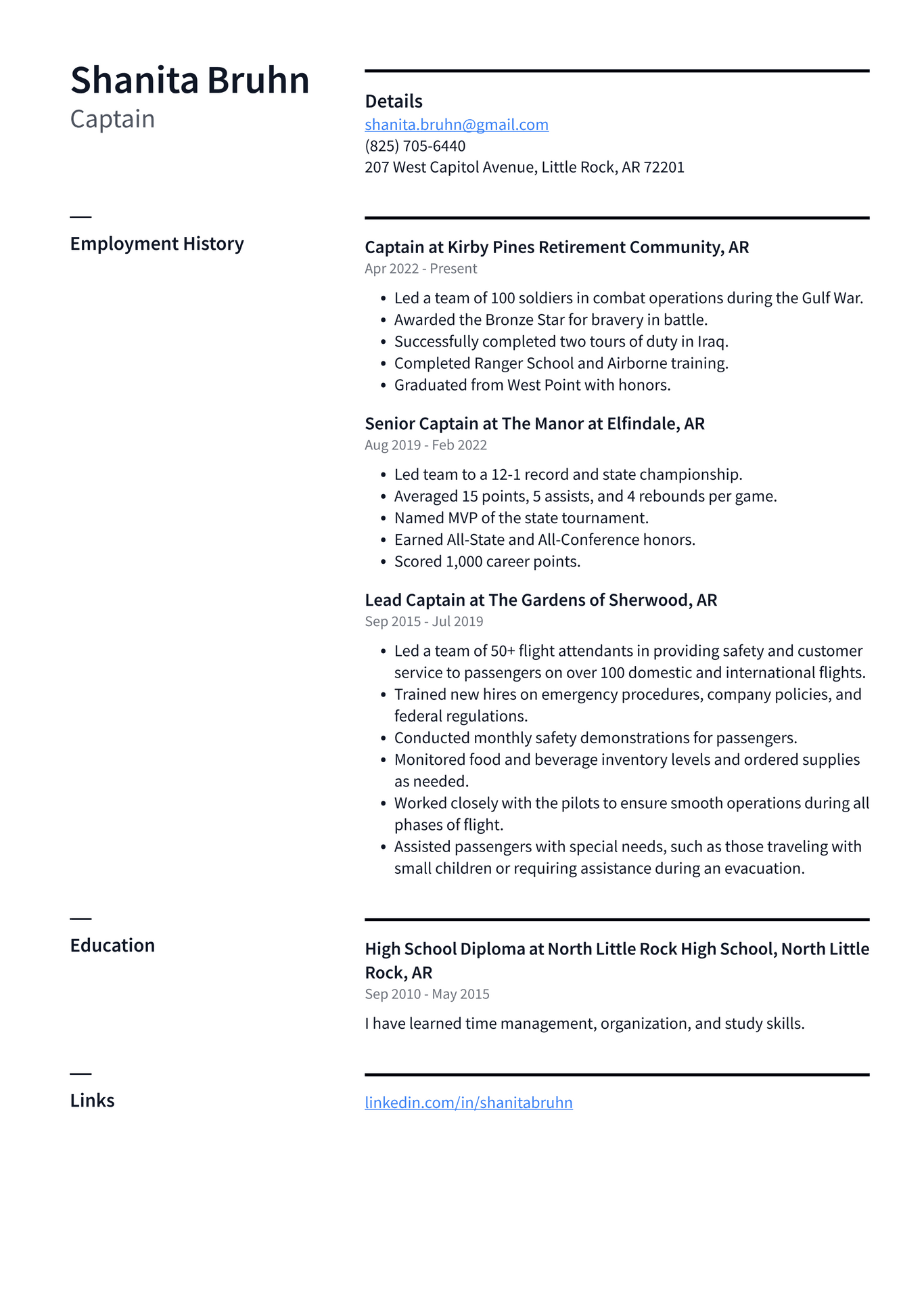 Firefighter Resume Example and Writing Guide - ResumeLawyer
