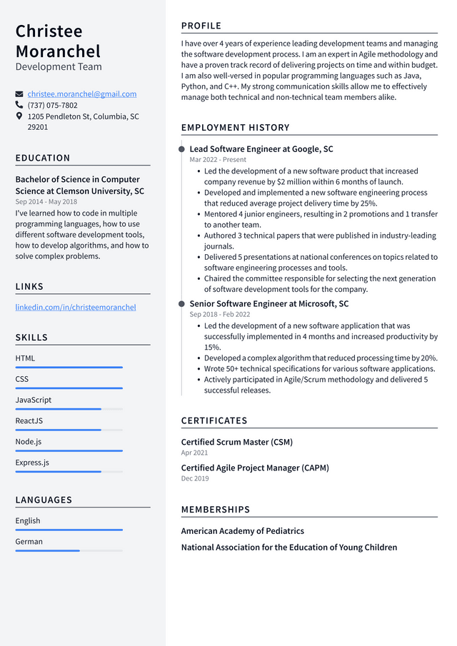 Scrum Master Resume Example and Writing Guide - ResumeLawyer