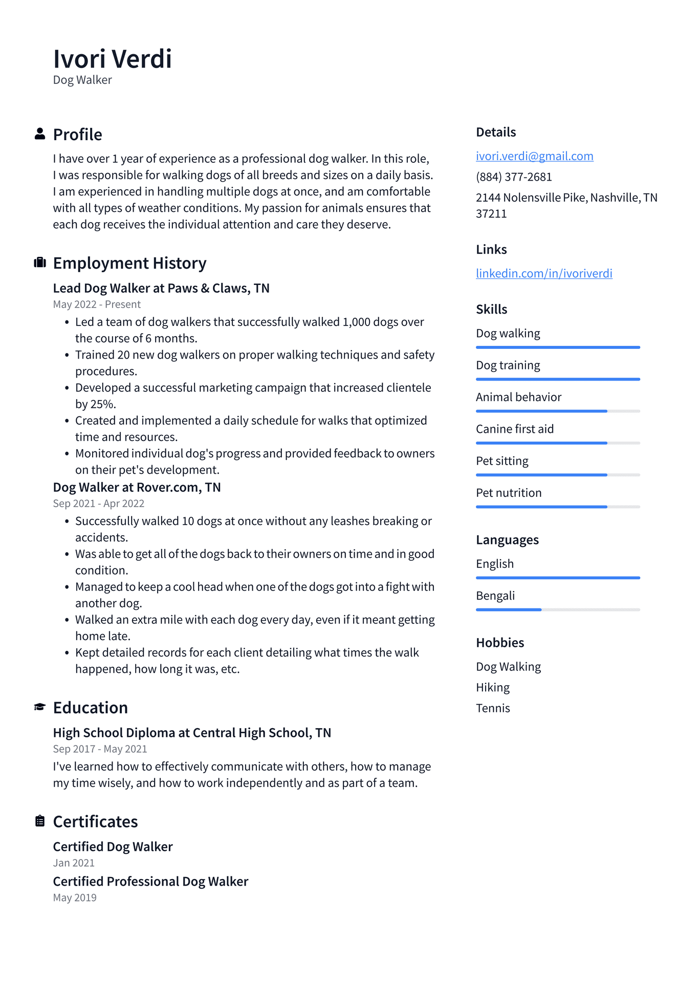 High School Student Resume Example and Writing Guide - ResumeLawyer