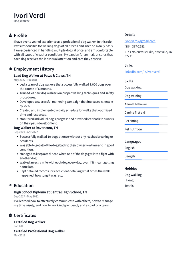 High School Student Resume Example and Writing Guide - ResumeLawyer