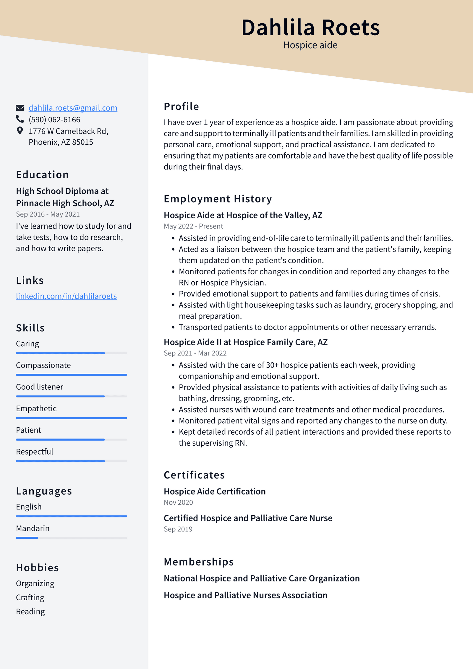 CNA Resume Example and Writing Guide - ResumeLawyer