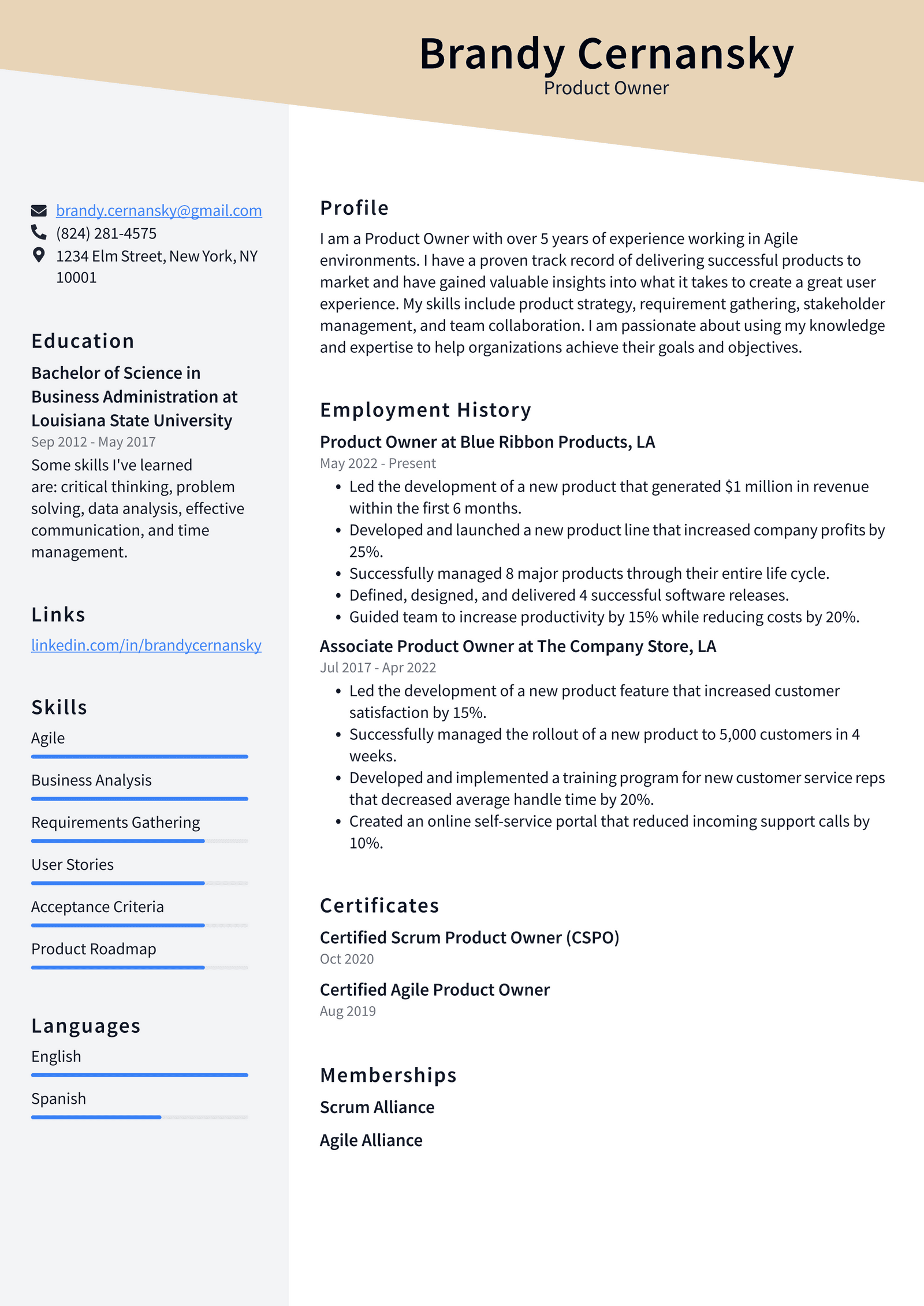 Scrum Master Resume Example and Writing Guide - ResumeLawyer