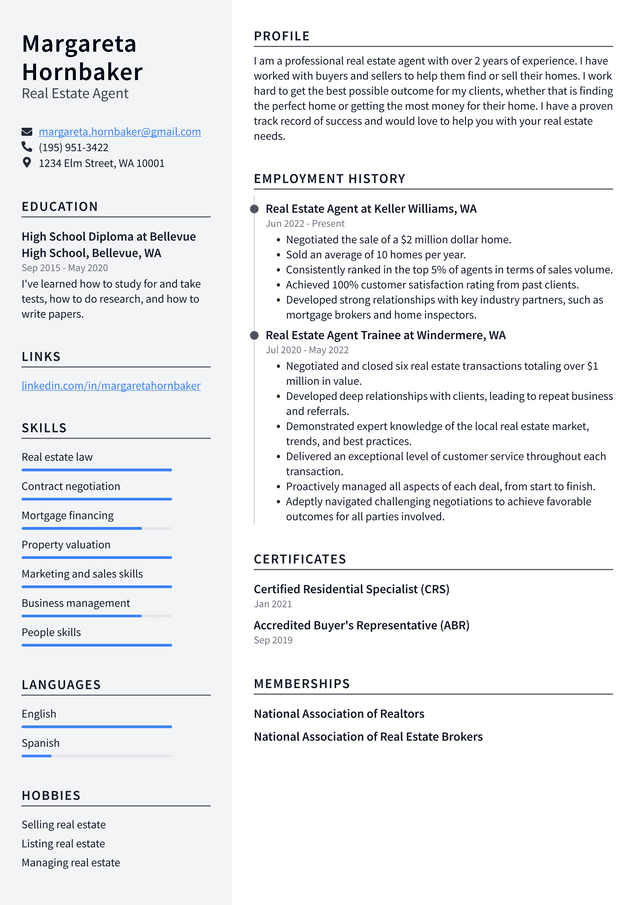 Real Estate Coordinator Resume Example and Writing Guide - ResumeLawyer