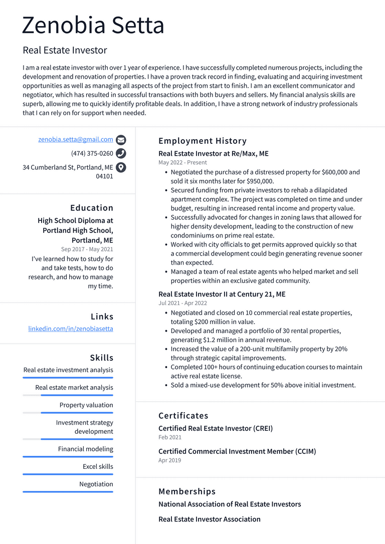 Real Estate Coordinator Resume Example and Writing Guide - ResumeLawyer