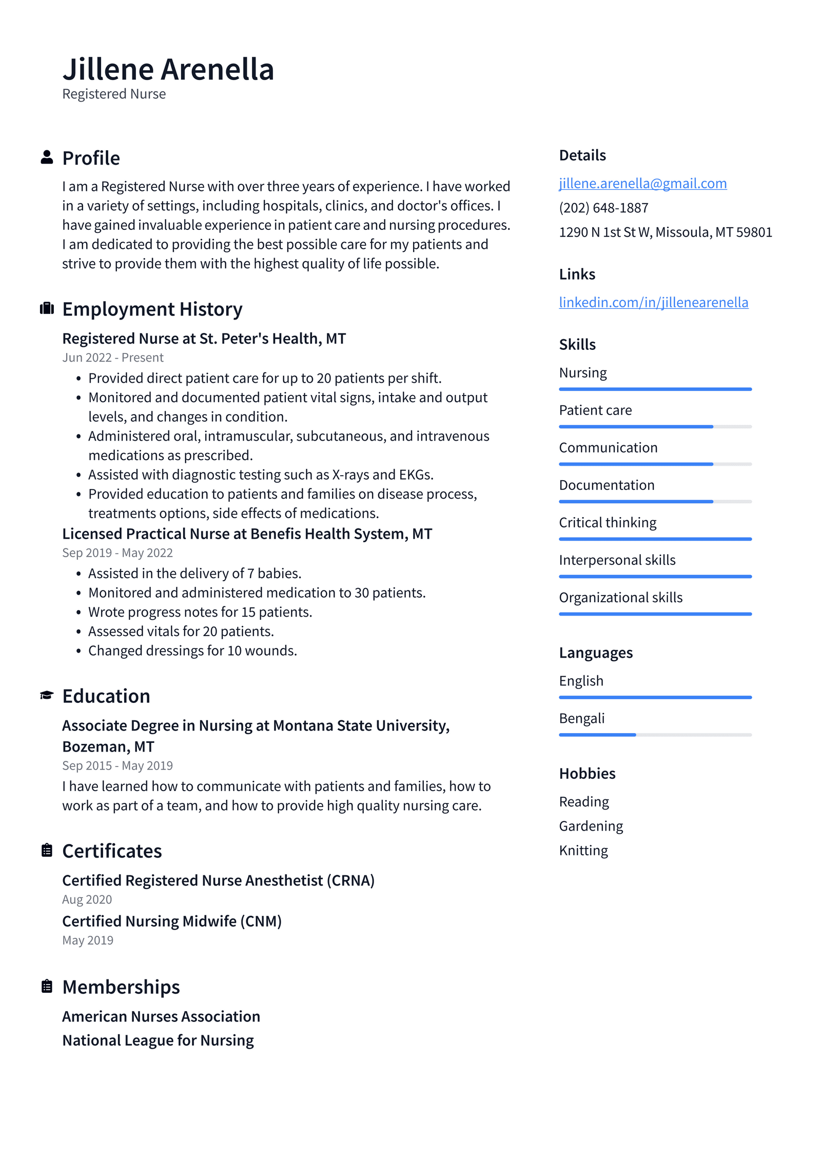 Medical Resume Example and Writing Guide - ResumeLawyer