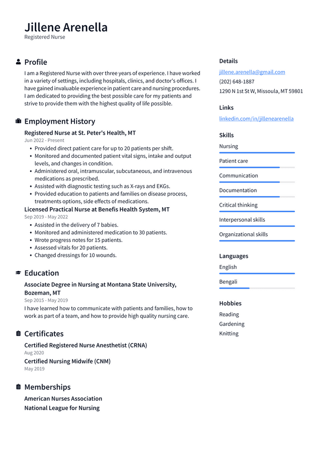 Medical Resume Example and Writing Guide - ResumeLawyer