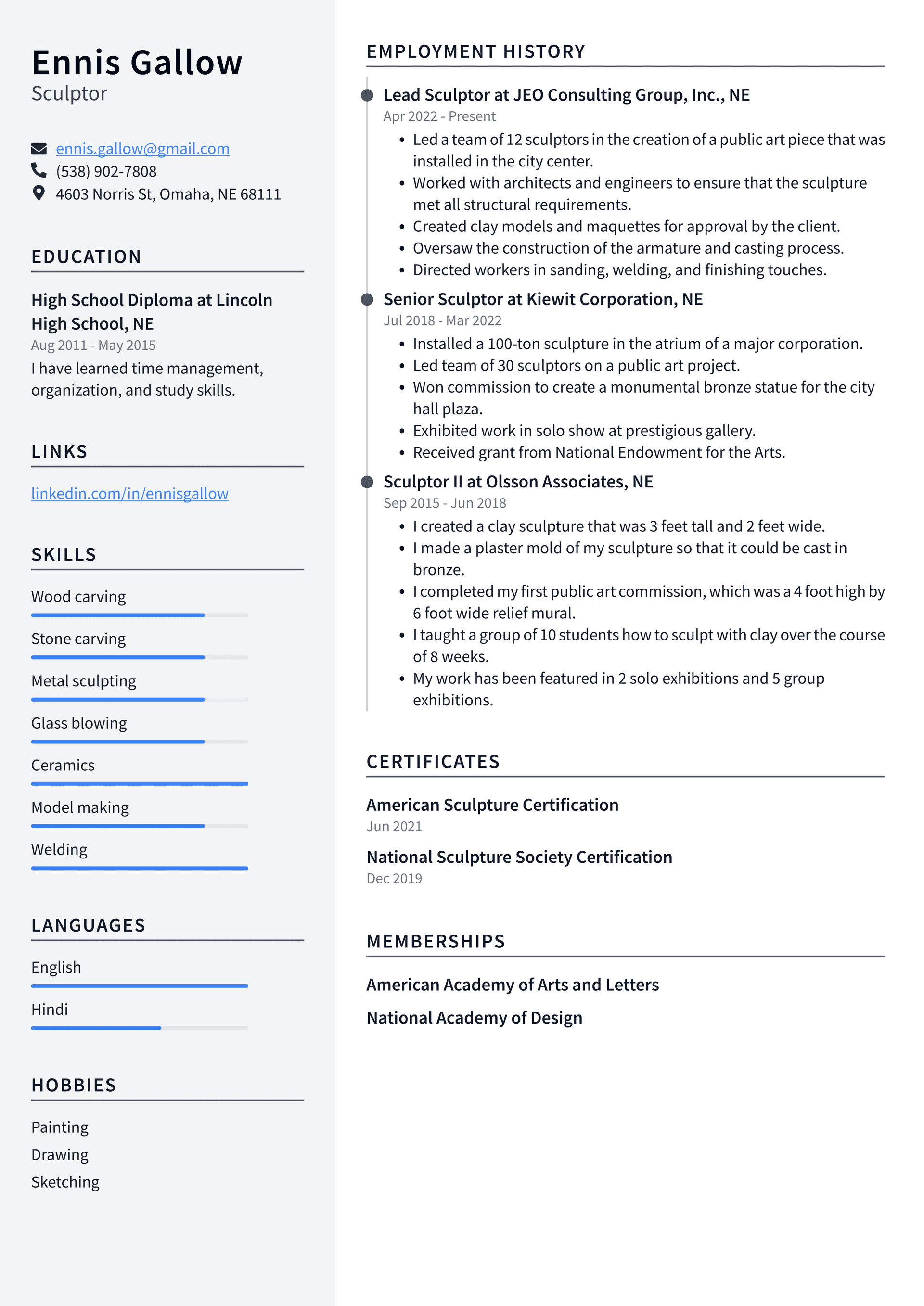 Art Therapist Resume Example and Writing Guide - ResumeLawyer