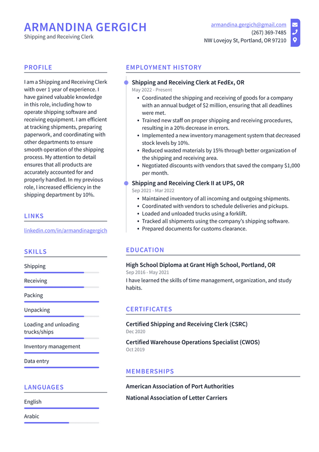 Office Clerk Resume Example and Writing Guide - ResumeLawyer