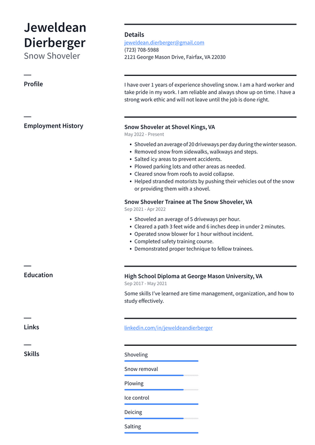 High School Student Resume Example and Writing Guide - ResumeLawyer