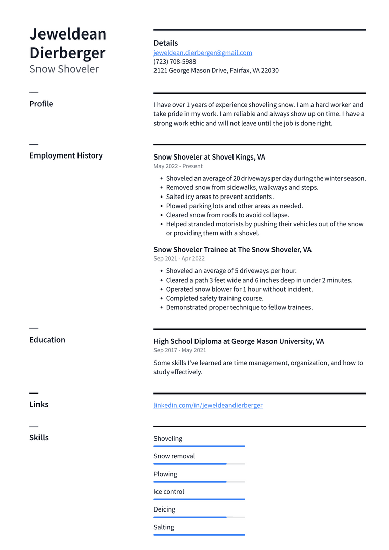 High School Student Resume Example and Writing Guide - ResumeLawyer