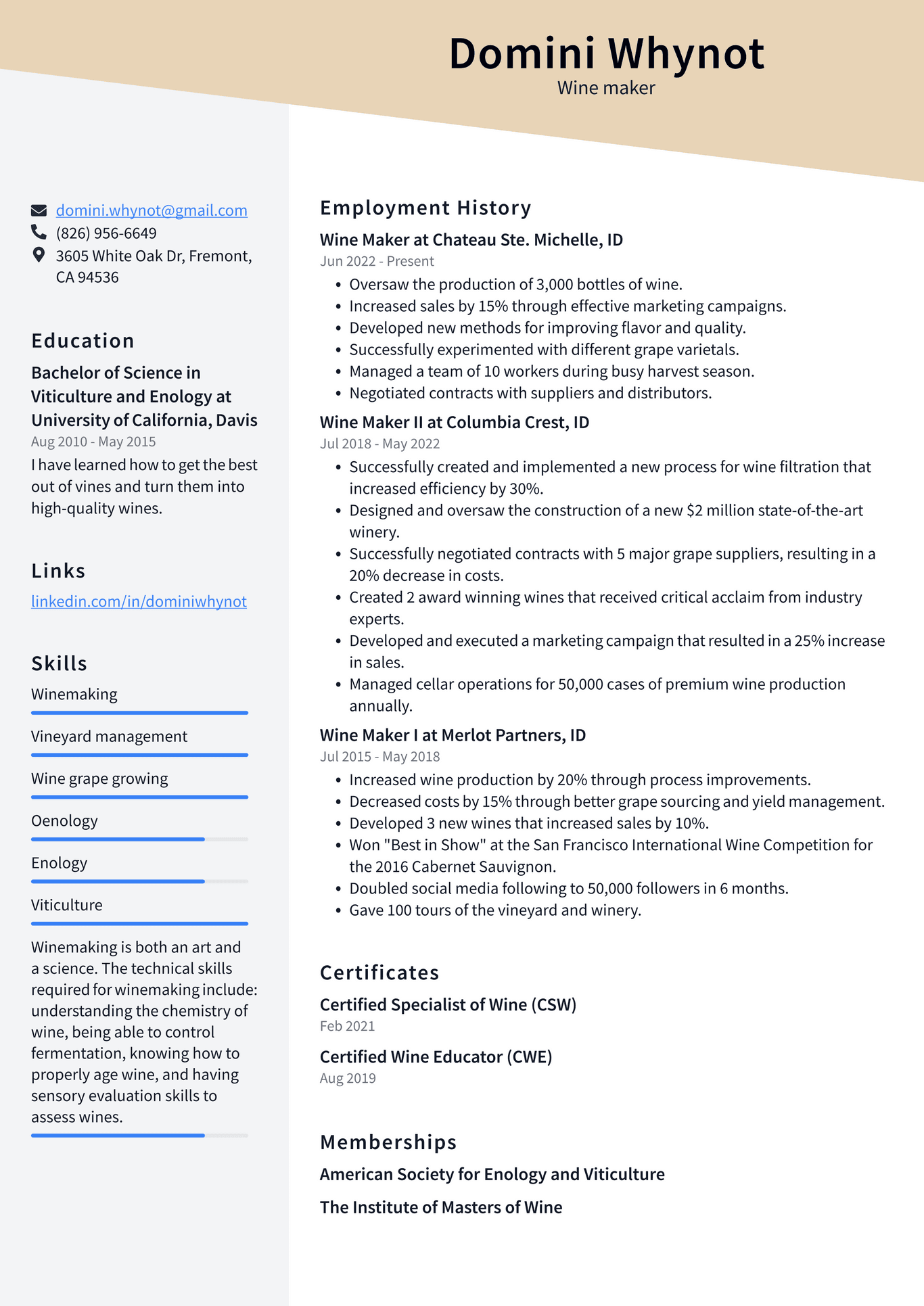 Pastry Chef Resume Example and Writing Guide - ResumeLawyer